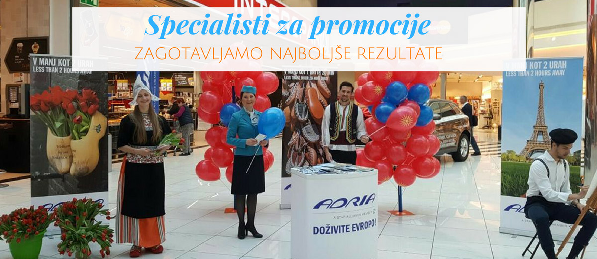 Promocije - Agencija Prestiž - Promocija in degustacija